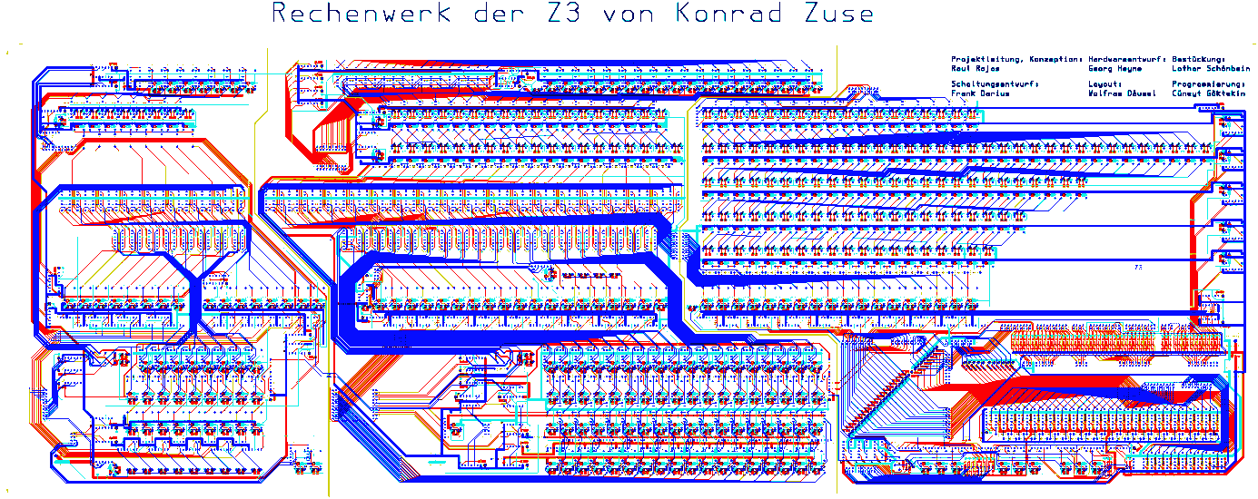 Reconstruction of Konrad Zuse’s Z3 Computer | Raúl Rojas
