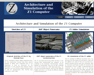Reconstruction of the Z1 Computer | Raúl Rojas